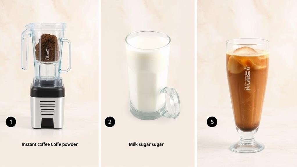 How To Make Blended Coffee With Instant Coffee - Caffeine Headache